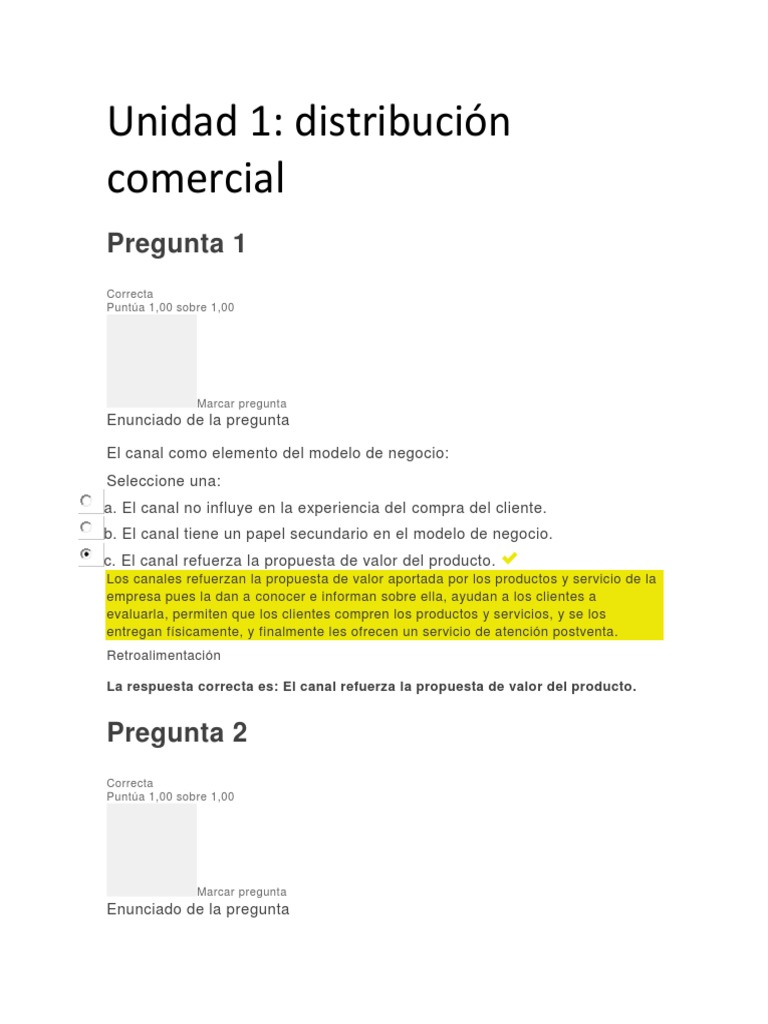 Canales de Distribución en el Modelo Canvas | PDF | Modelo de negocio ...