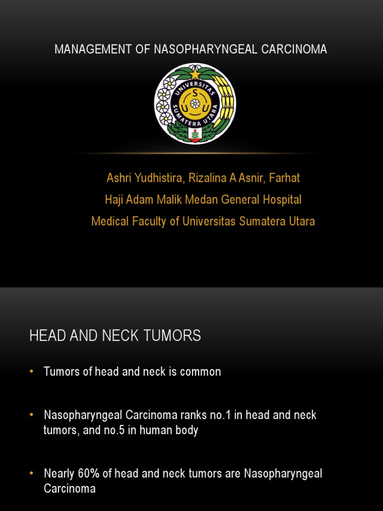 Penatalaksanaan CA Nasofaring | PDF | Head And Neck Cancer | Carcinoma