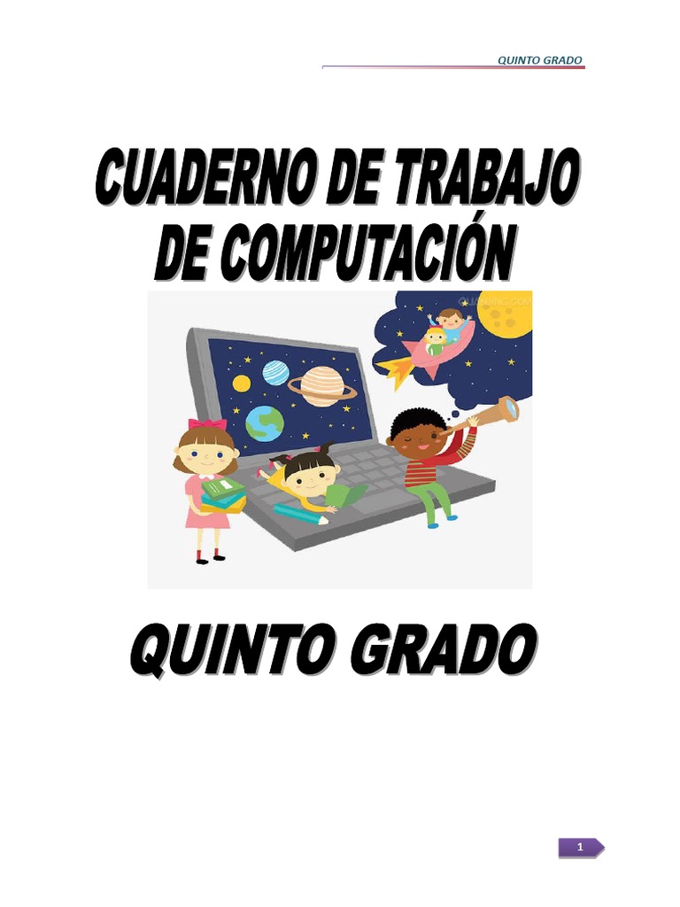 manual de computacion 5to grado | Microsoft PowerPoint | Point and Click
