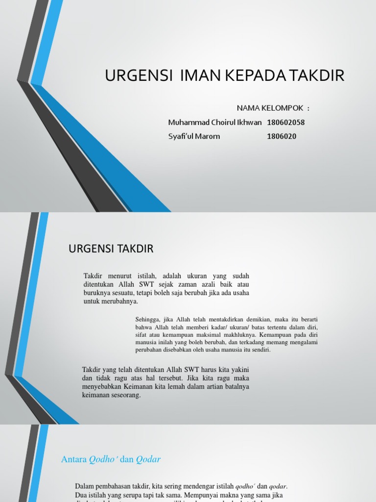 Takdir | PDF
