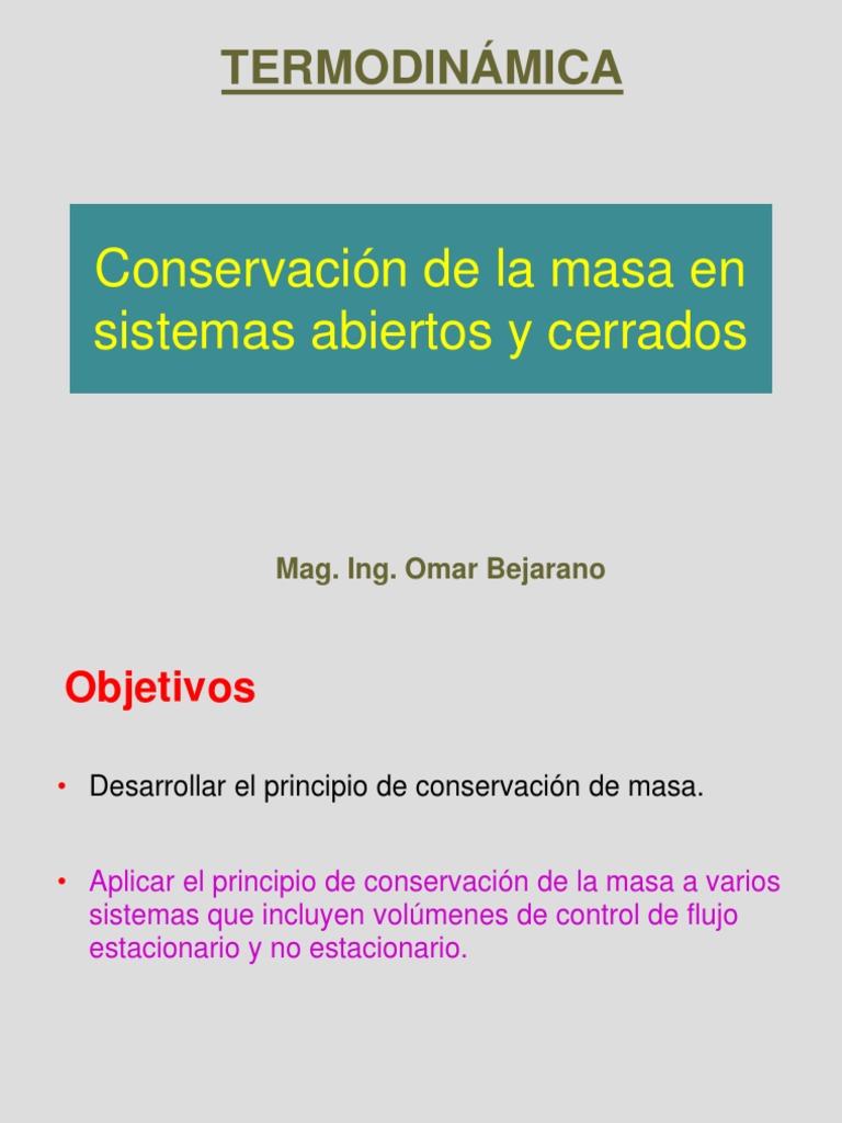 Conservación de La Masa | PDF | Humedad | Masa
