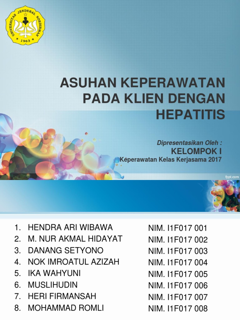 Presentasi Askep Hepatitis | PDF