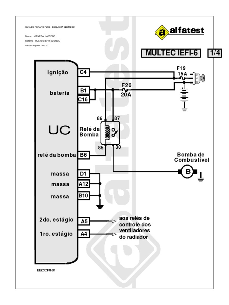 Multec Iefi-6 (Corsa) PDF | PDF | Máquinas | Bens manufaturados