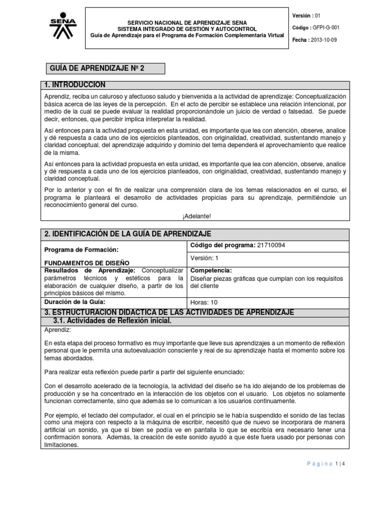 Guia RAP 2 - V1 2019 | PDF | Color | Aprendizaje