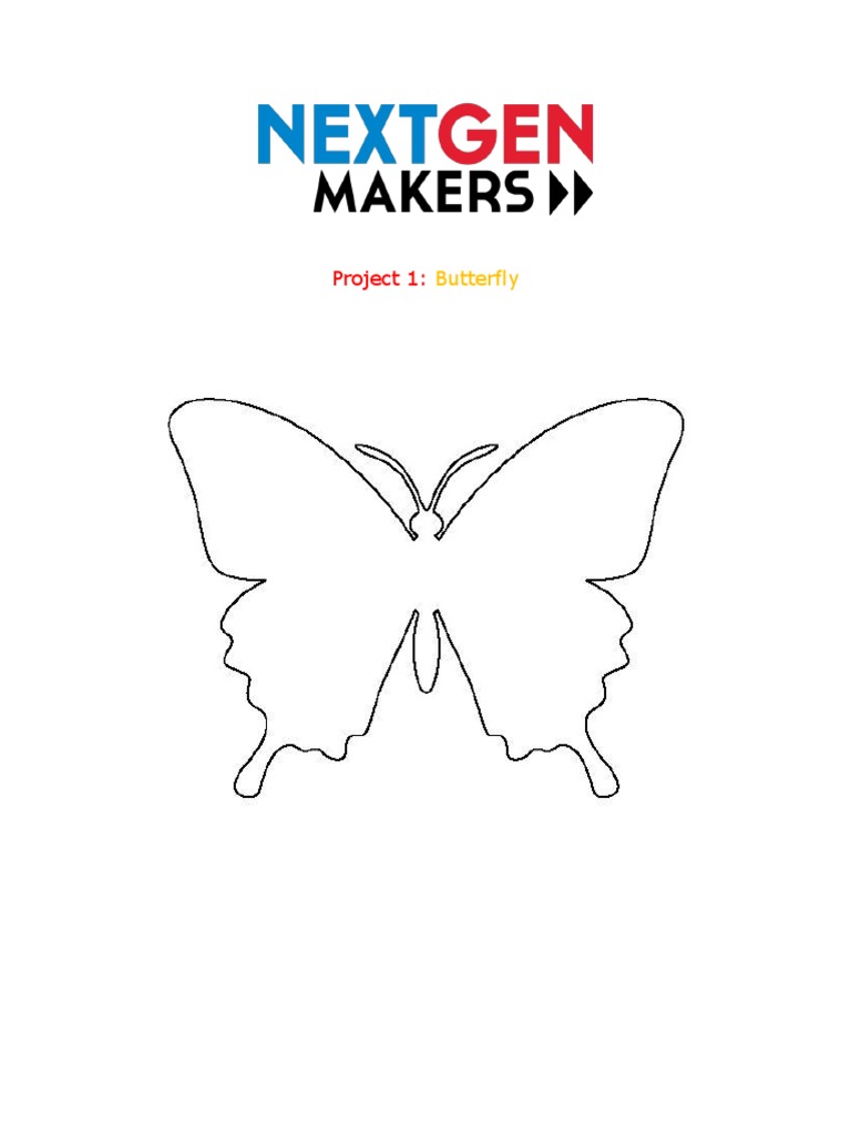 3D Pen Templates: Butterfly & More | PDF