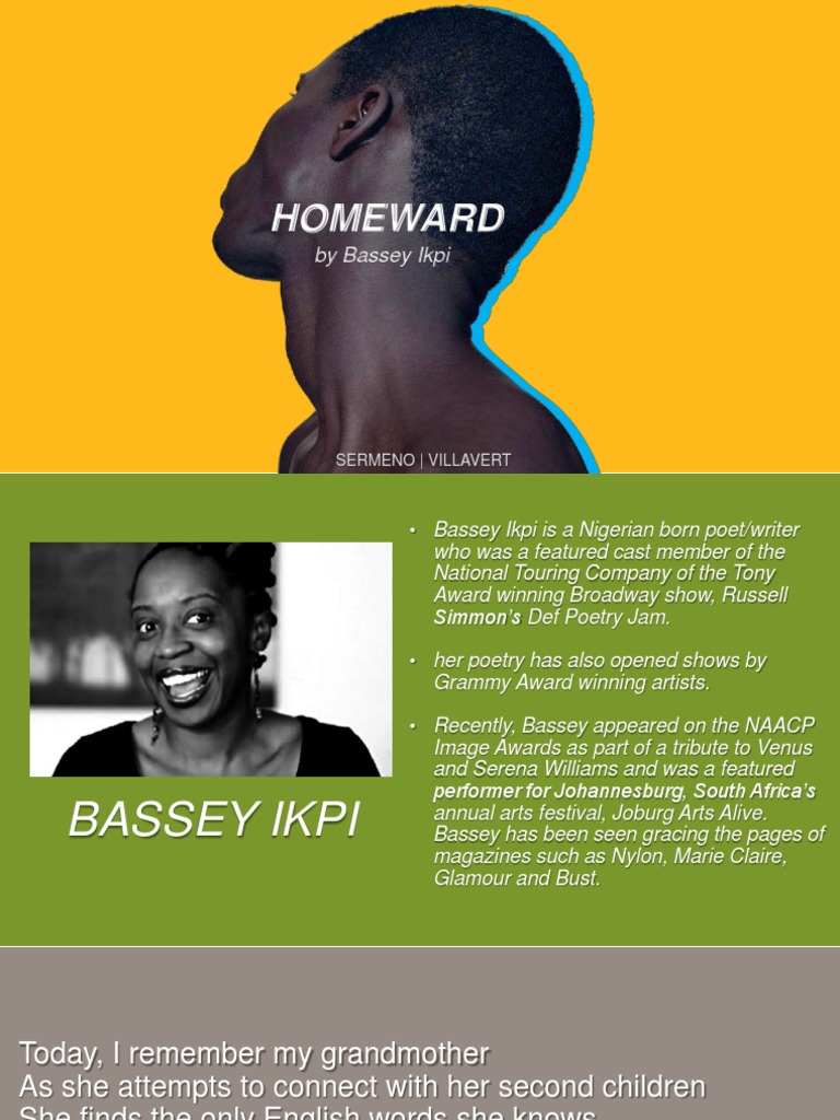 Bassey Ikpi's Poem: Cultural Identity | PDF