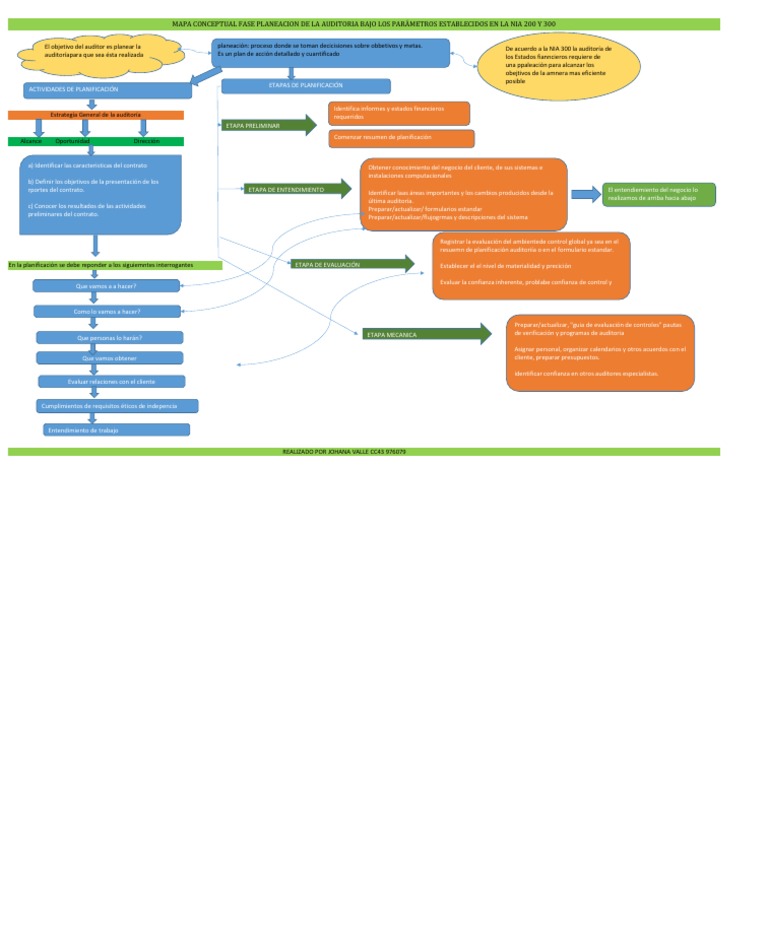 Mapa Conceptual Semana 3 | PDF | Planificación | Auditoría