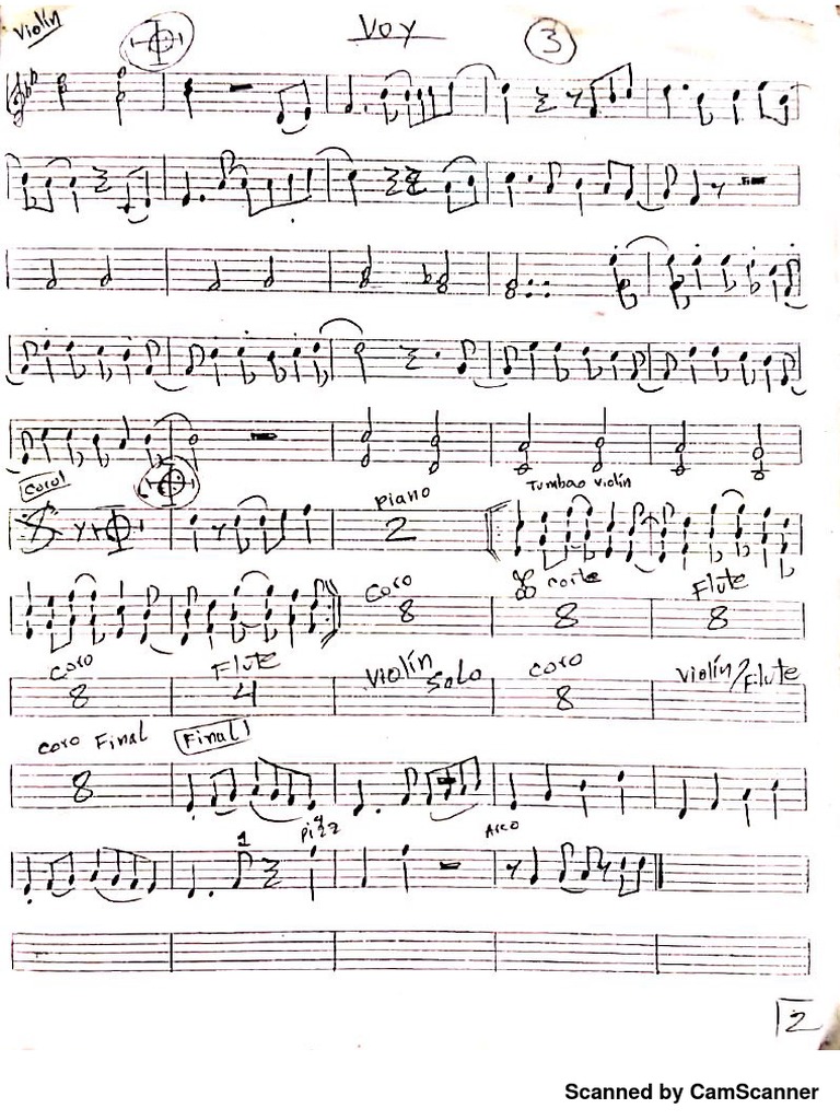 Voy - Violin | PDF