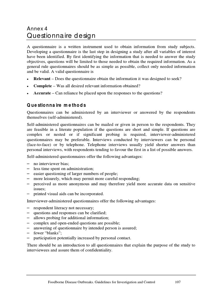 Examples and Observations | PDF | Questionnaire | Question