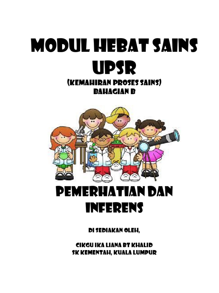 Pemerhatian dan Inferens Sains Tahun 3 | PDF