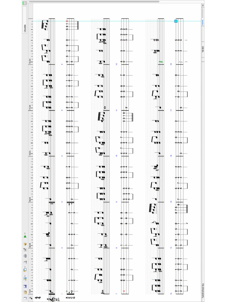 Dance of The Sugar Plum Fairy Ukulele Tabs | PDF