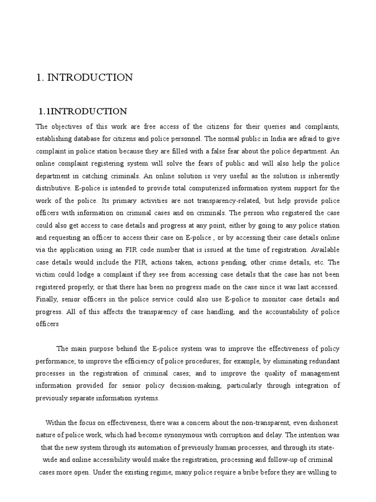 Report On Ecops | PDF | Databases | Software Development