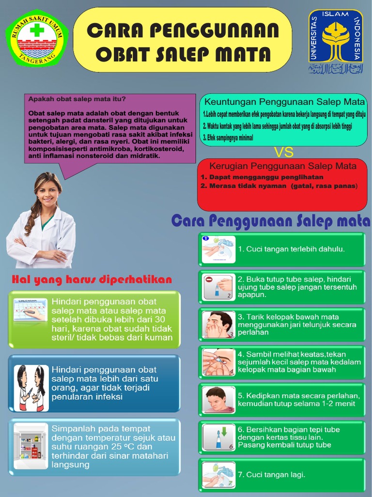 Leaflet Salep Mata | PDF