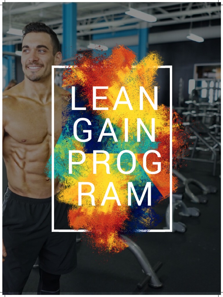 5-Day Split Lean Gain Program | PDF | Strength Training | Physical Exercise
