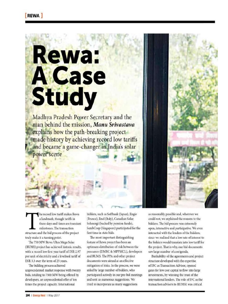 Rewa Case Study | PDF