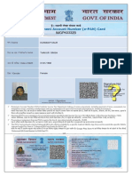 Pan Card Back Side | PDF
