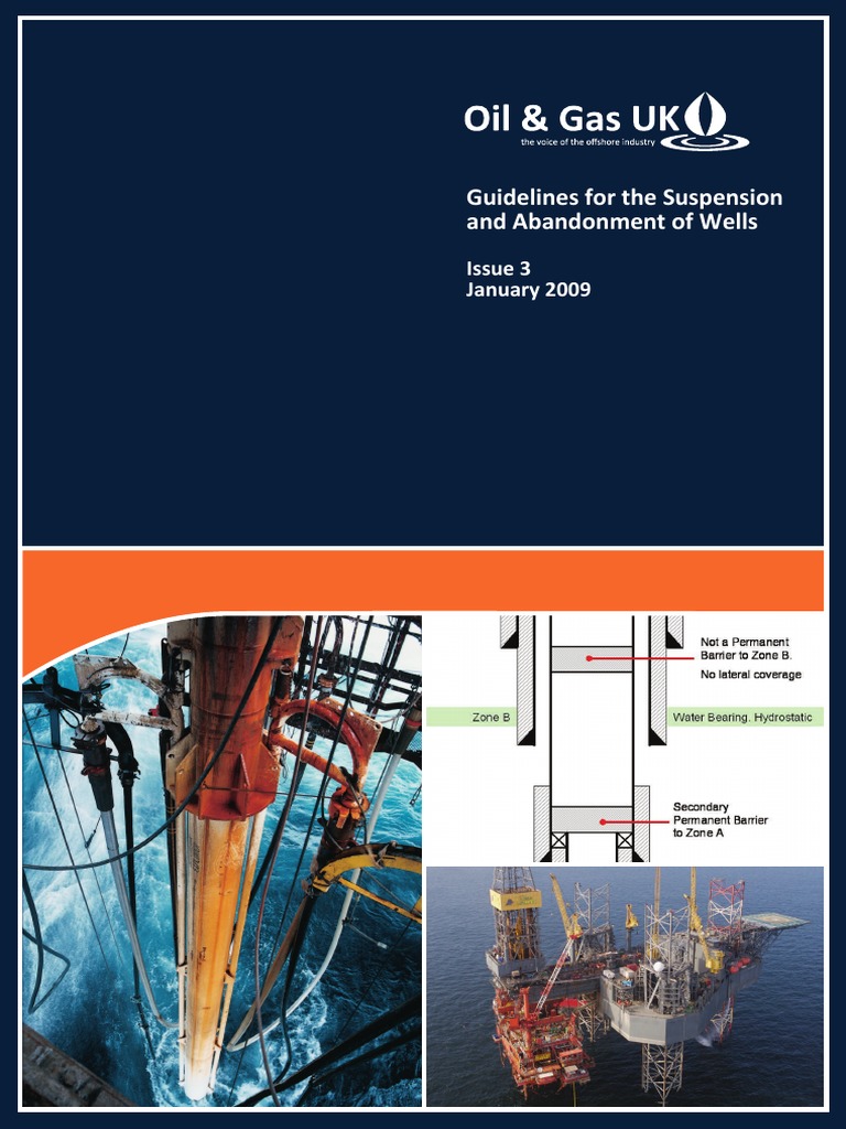UKOOA P&a Guidelines | PDF | Casing (Borehole) | Oil Well
