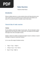 Grade 12 Chemistry Unit 2 | PDF | Redox | Electrochemistry