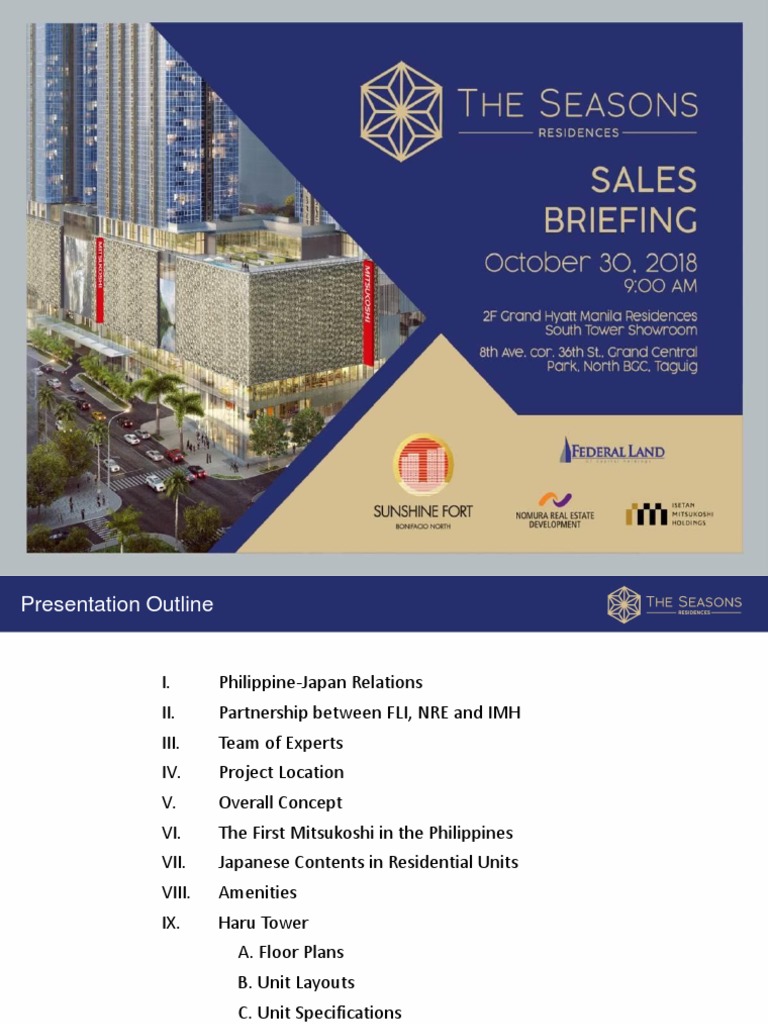 Seasons Sales Briefing PDF | PDF | Shower | Bathroom