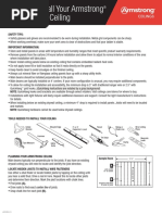 Tectum Panel Installation Guide | PDF | Drywall | Ceiling
