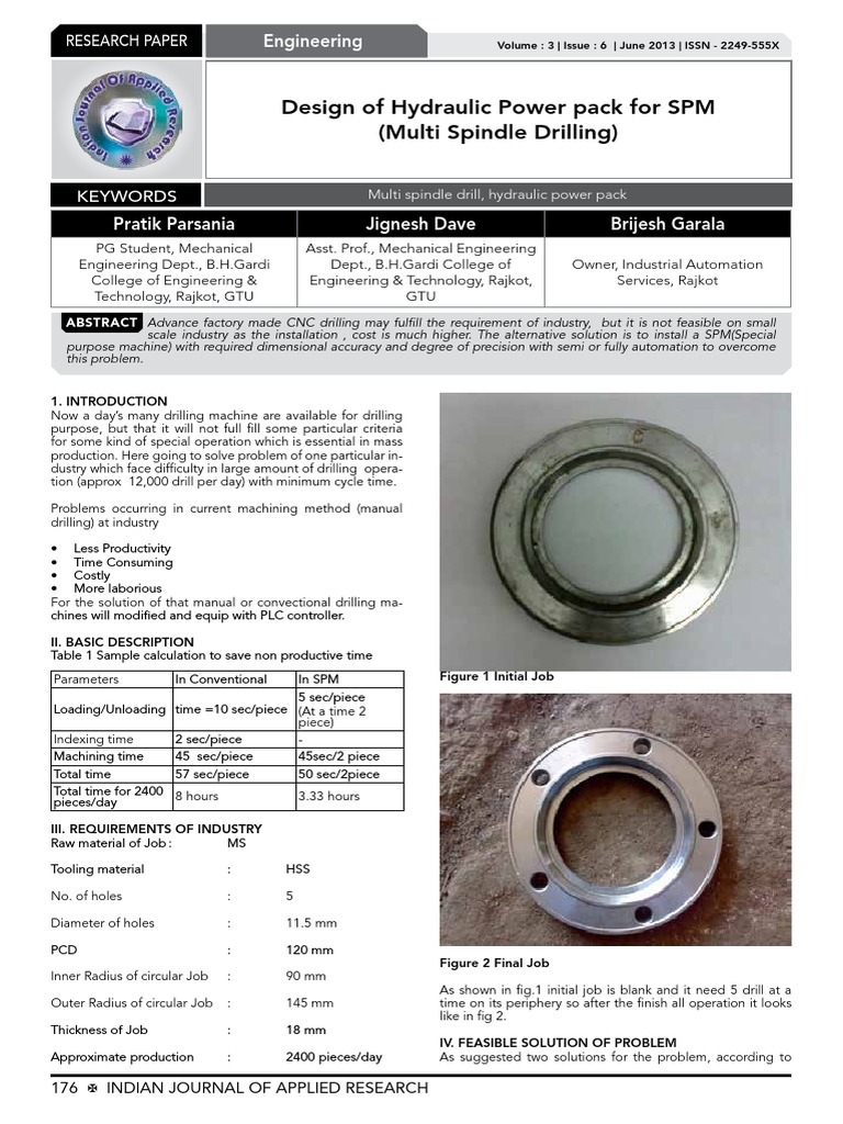 Design Hydraulic Power Pack PDF | PDF | Mechanical Engineering ...