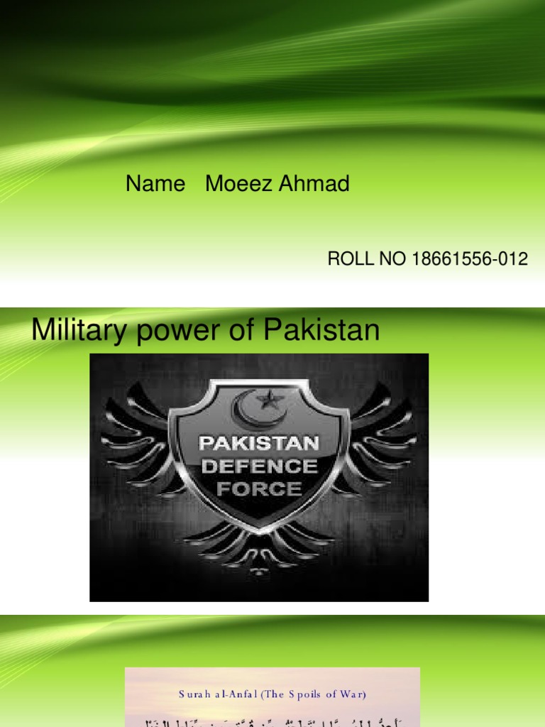 Power of Pakistan | PDF | Artillery | Warfare