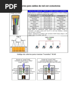 Código de Colores para Cables de Red RJ45 | PDF