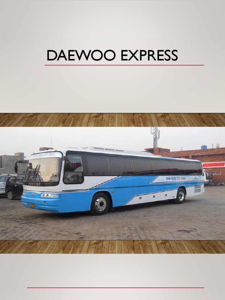 Sammi Daewoo Bus