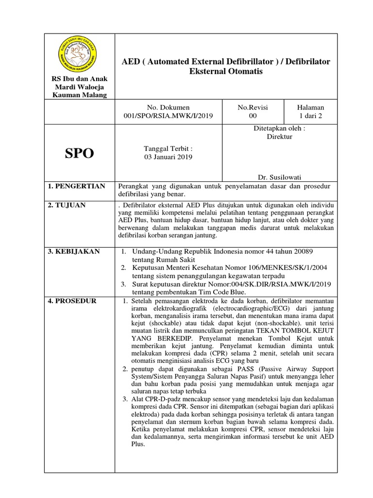 Spo Aed | PDF