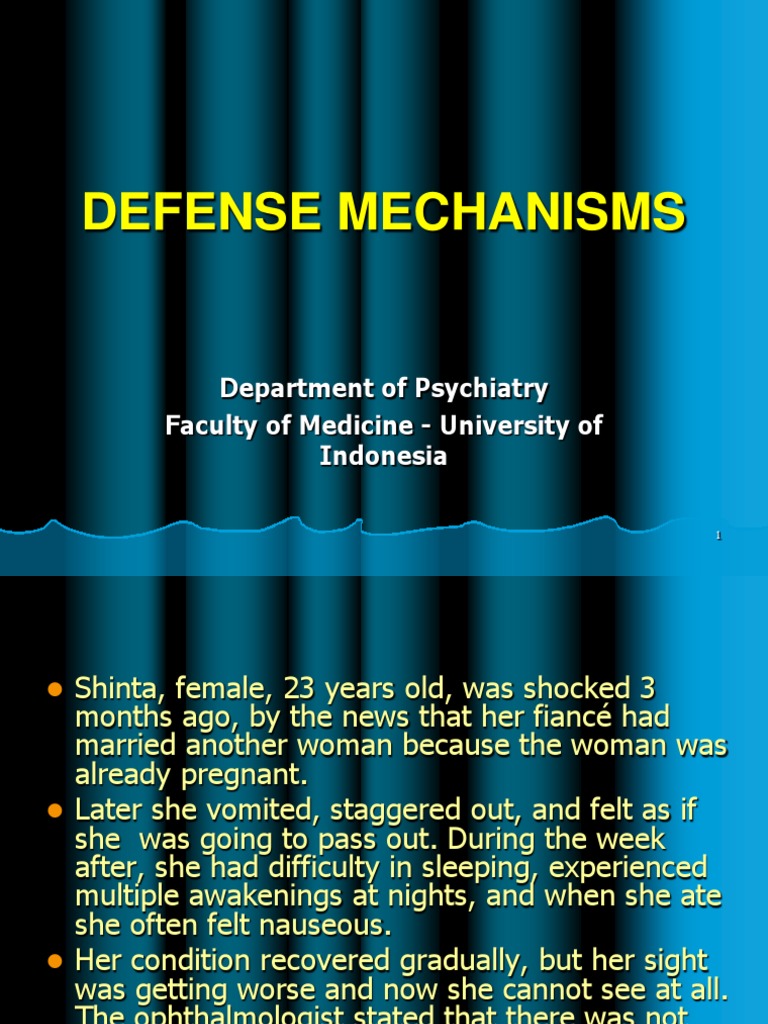 Understanding Defense Mechanisms in Psychology | PDF | Defence ...