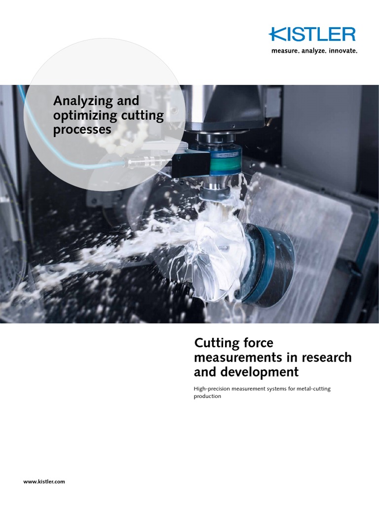 Cutting Force Measurement System - JPG (Kistler) PDF | PDF | Torque ...