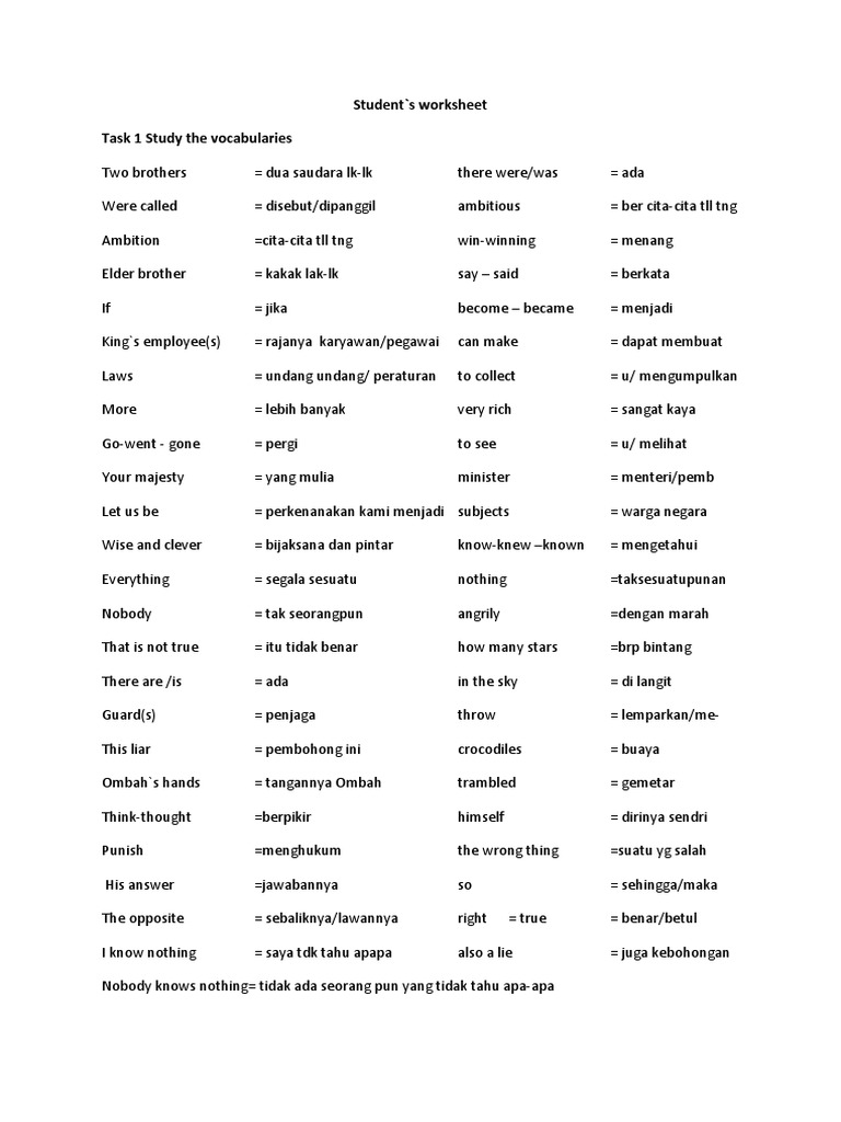 Two Brothers Story | PDF | Language Arts & Discipline