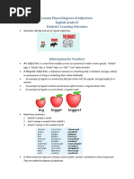 Detailed Lesson Plan Order of Adjectives Final Demo | PDF | Adjective ...