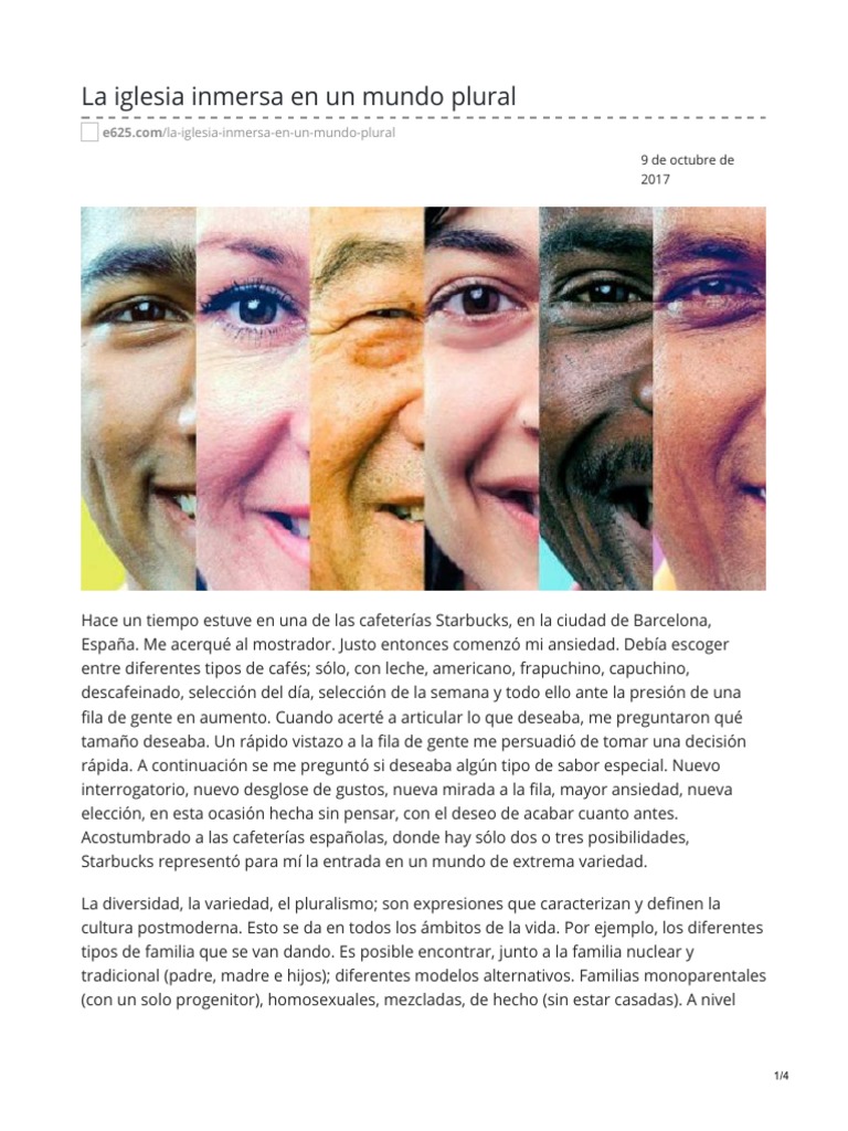 Mundo Plural | PDF | Fe | Visión del mundo