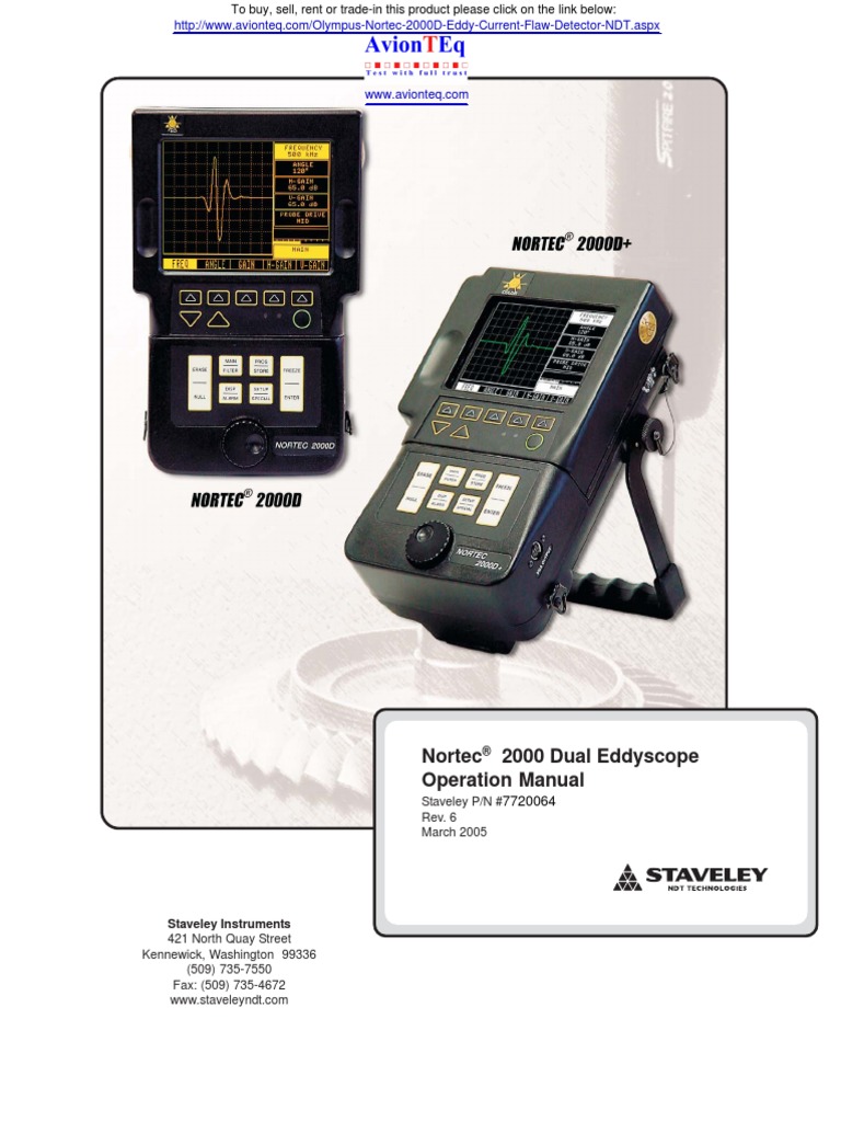 Nortec 2000D Operations Manual | Battery Charger | Battery (Electricity ...