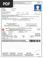 Admit Card Template | PDF | Computing