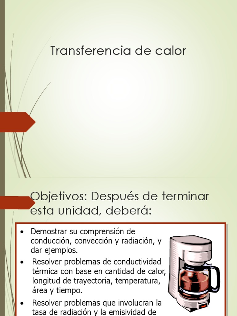 Conceptos de Transferencia de Calor | PDF | Conduccion termica ...