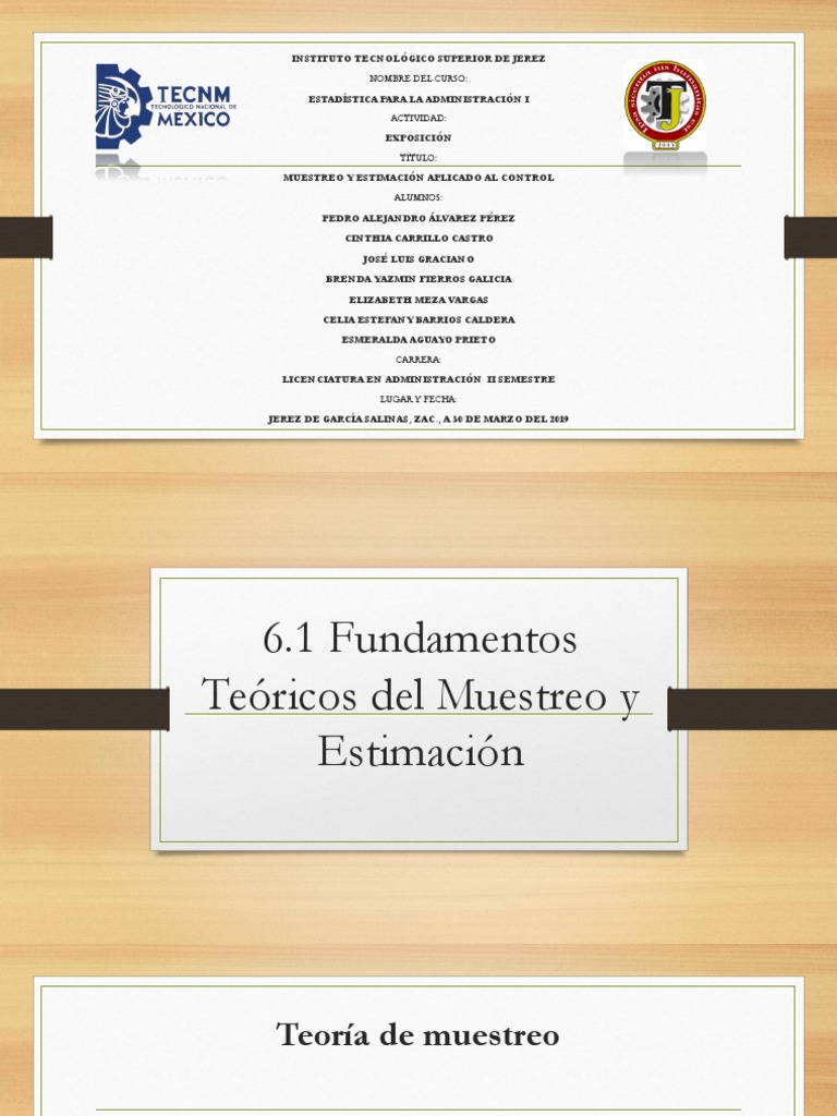 Muestreo y Estimación Aplicado Al Control | PDF | Muestreo ...