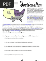 Microsoft Word - Civil War Worksheets | PDF | Slavery In The United ...