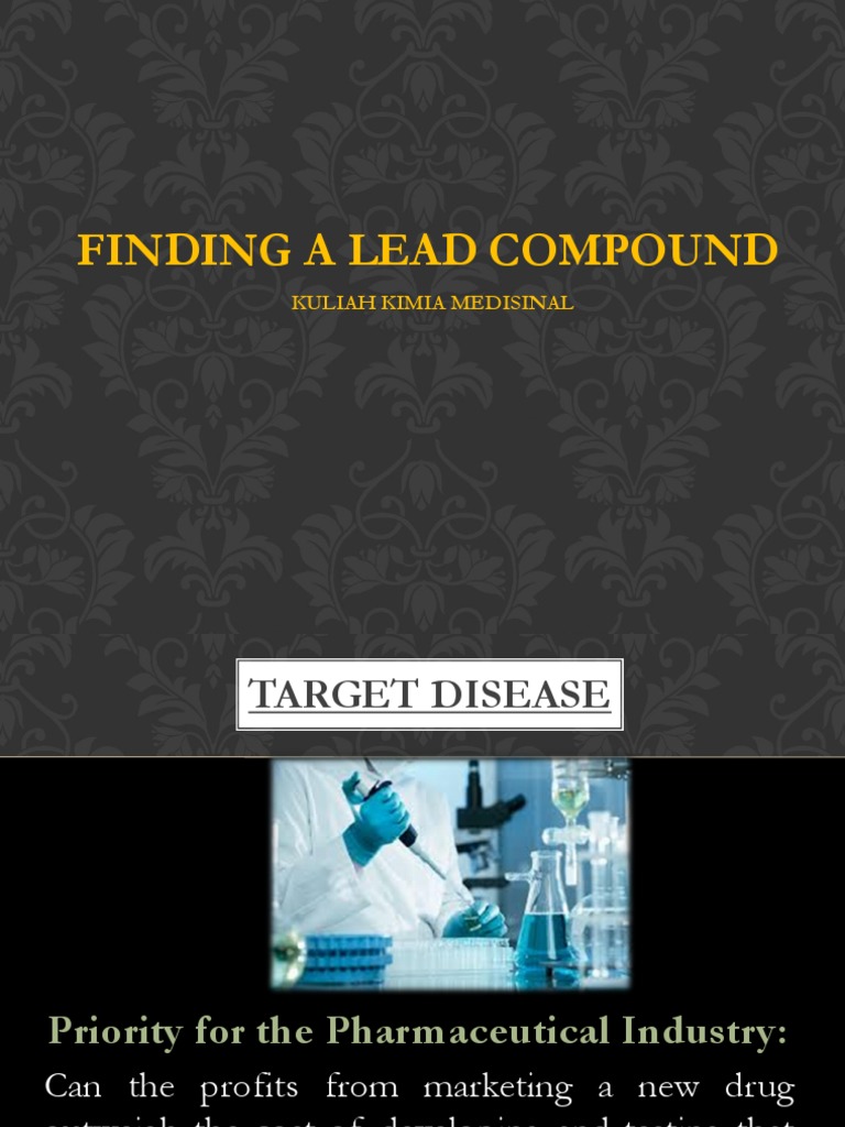 Finding A Lead Compound: Kuliah Kimia Medisinal | PDF | Natural ...