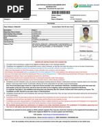 OJEE2019C AdmitCard | PDF | Identity Document | Government And Personhood