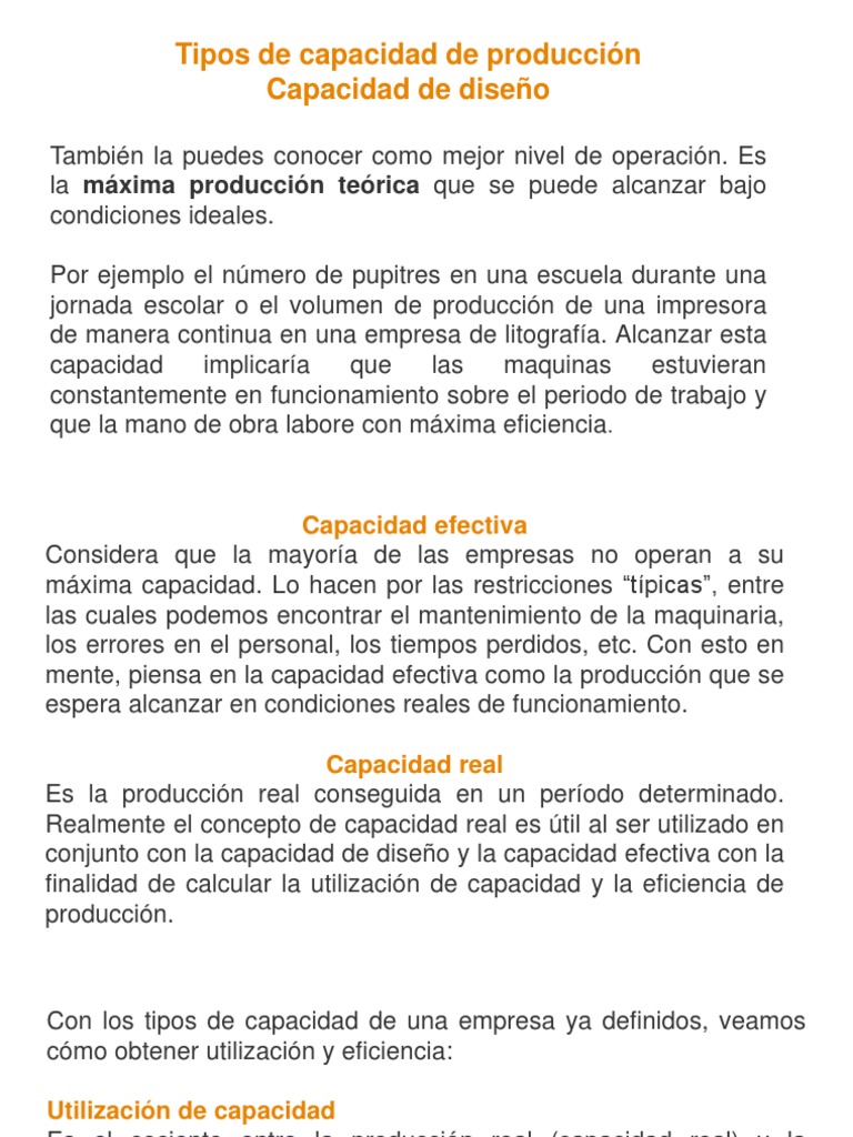 Demanda y Capacidad Produccion | PDF | Planificación | Mercado (economía)