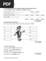English Plus 2 Unit 1 Standard Test A | PDF