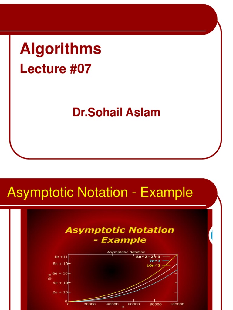 Fundamentals of Algorithms - CS502 Power Point Slides Lecture 07 | PDF | Algorithms | Theory Of ...