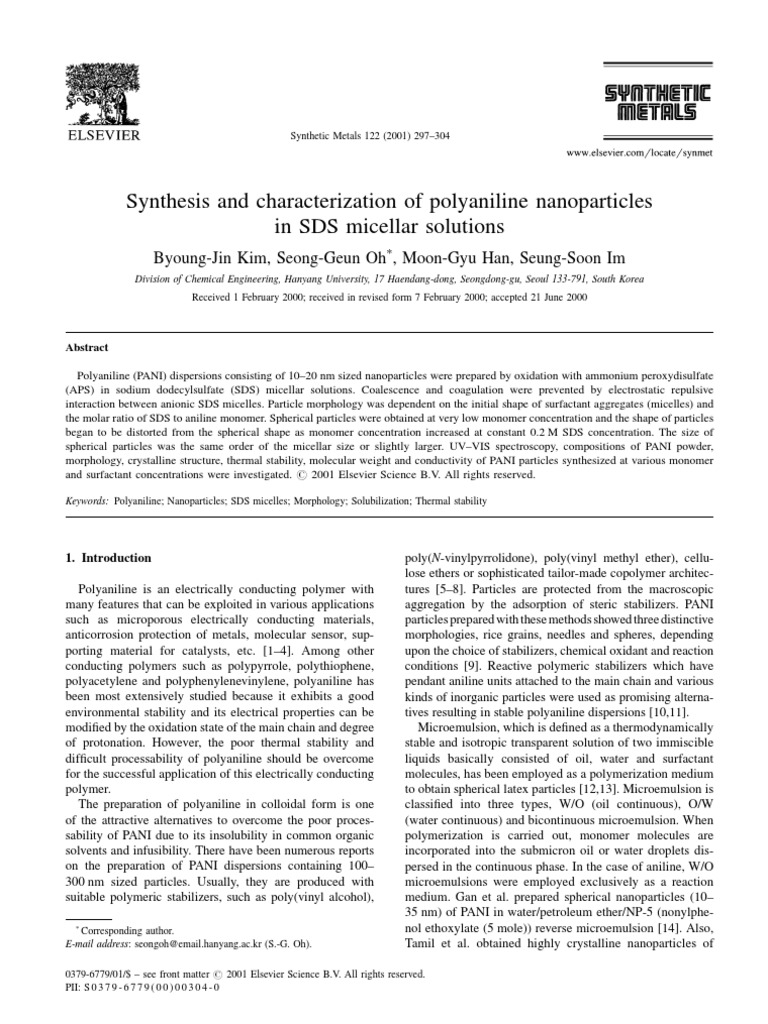 SDS PDF | PDF | Sodium Dodecyl Sulfate | Polymers