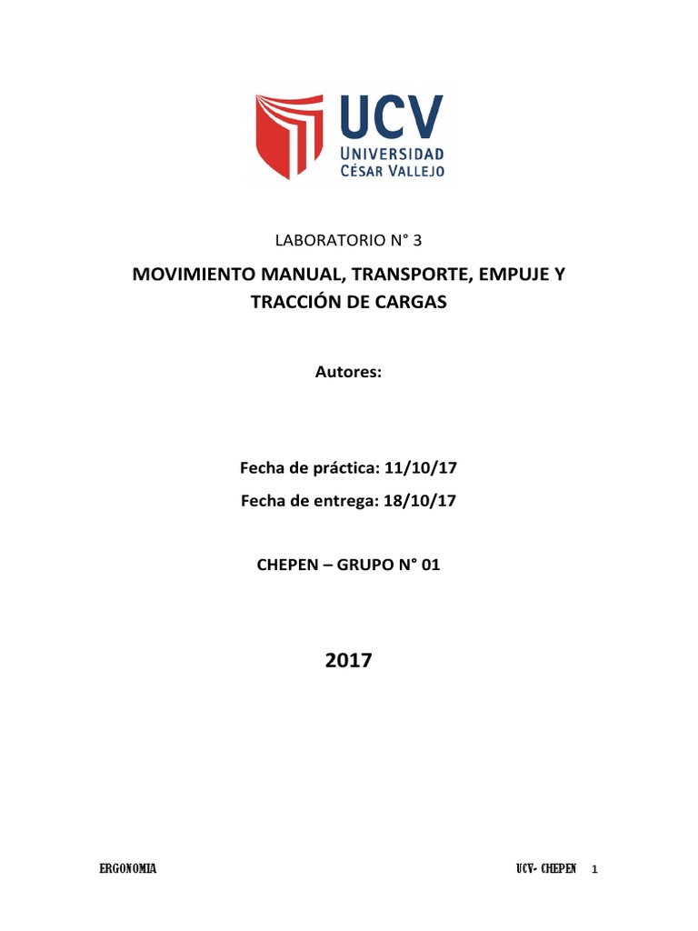 Método NIOSH | Descargar gratis PDF | Factores humanos y ergonomía | Bienestar