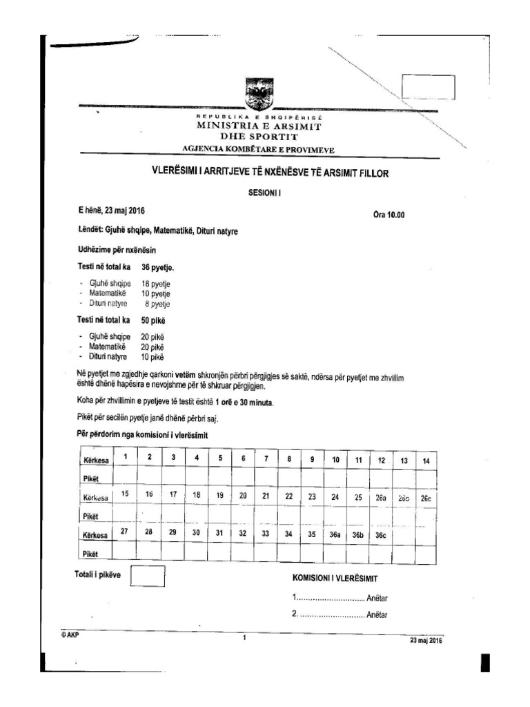 Test-Vanaf 2016 PDF | PDF