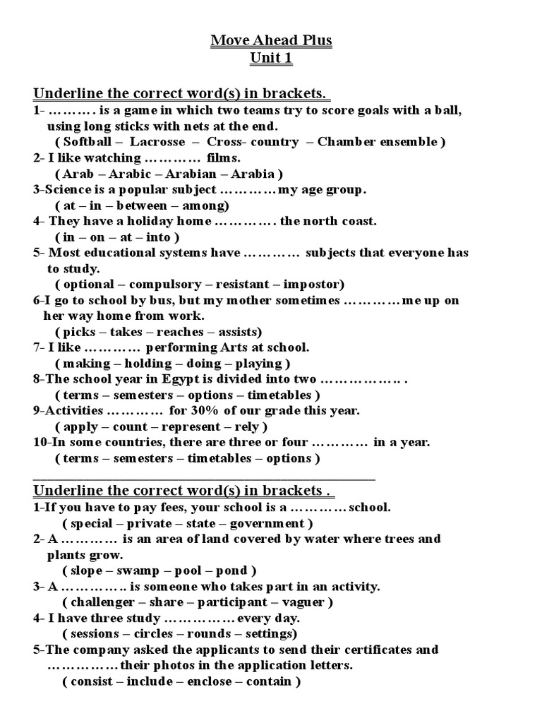 Move Ahead Plus | PDF | Pen | Ancient Egypt