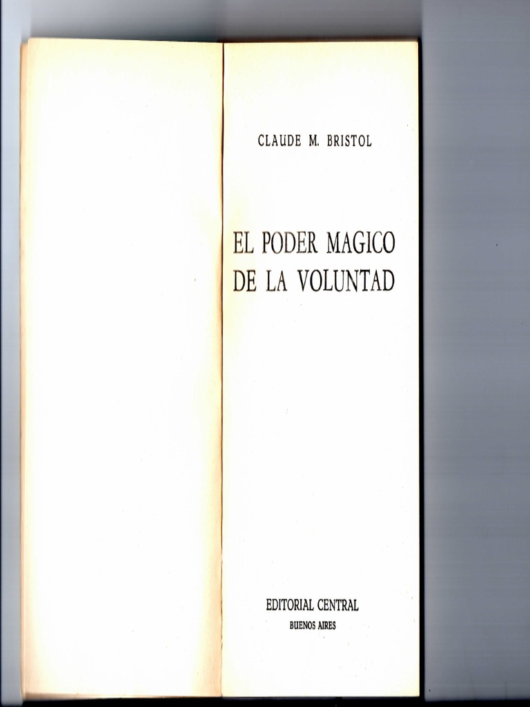 El Poder Magico de La Voluntad PDF | PDF | Inteligencia artificial ...
