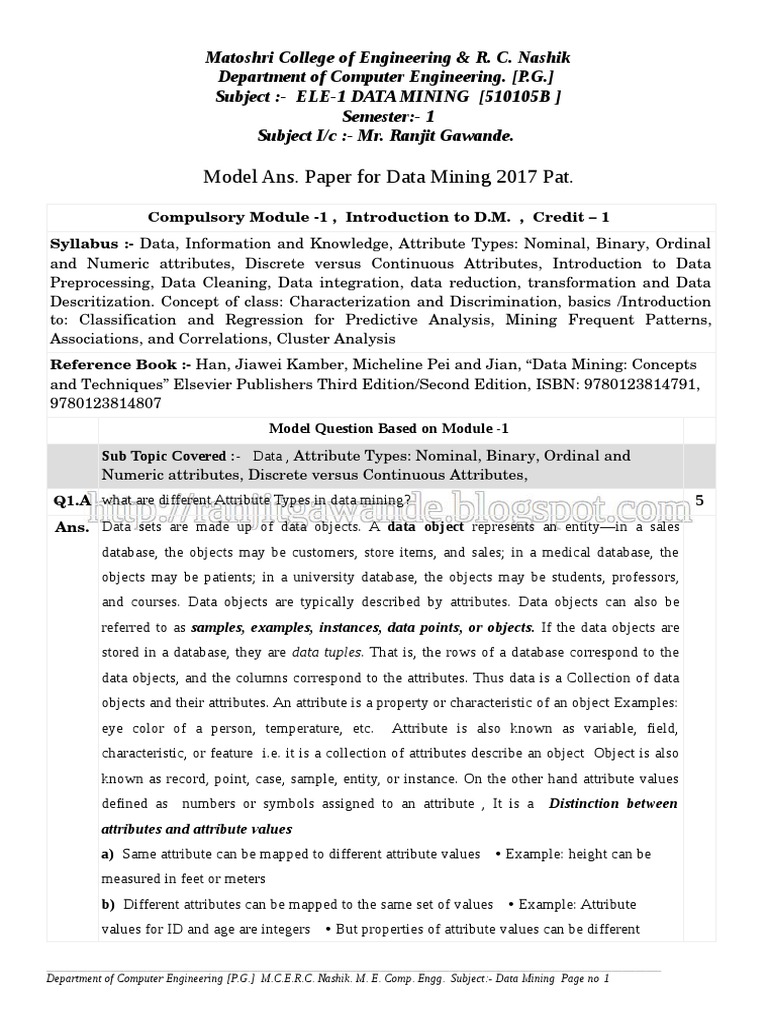 ML 1,2 Unit Peter Flach Machine Learning. The Art and Scienc | PDF ...